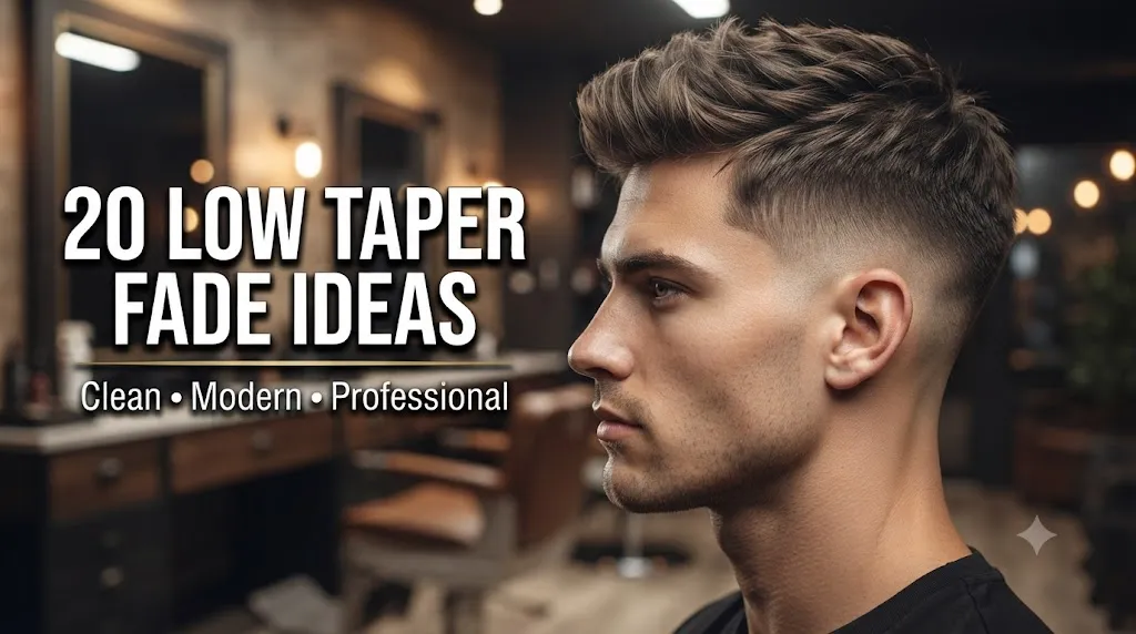 20 Low Taper Fade Haircut Ideas That Instantly Upgrade Your Look in 2026